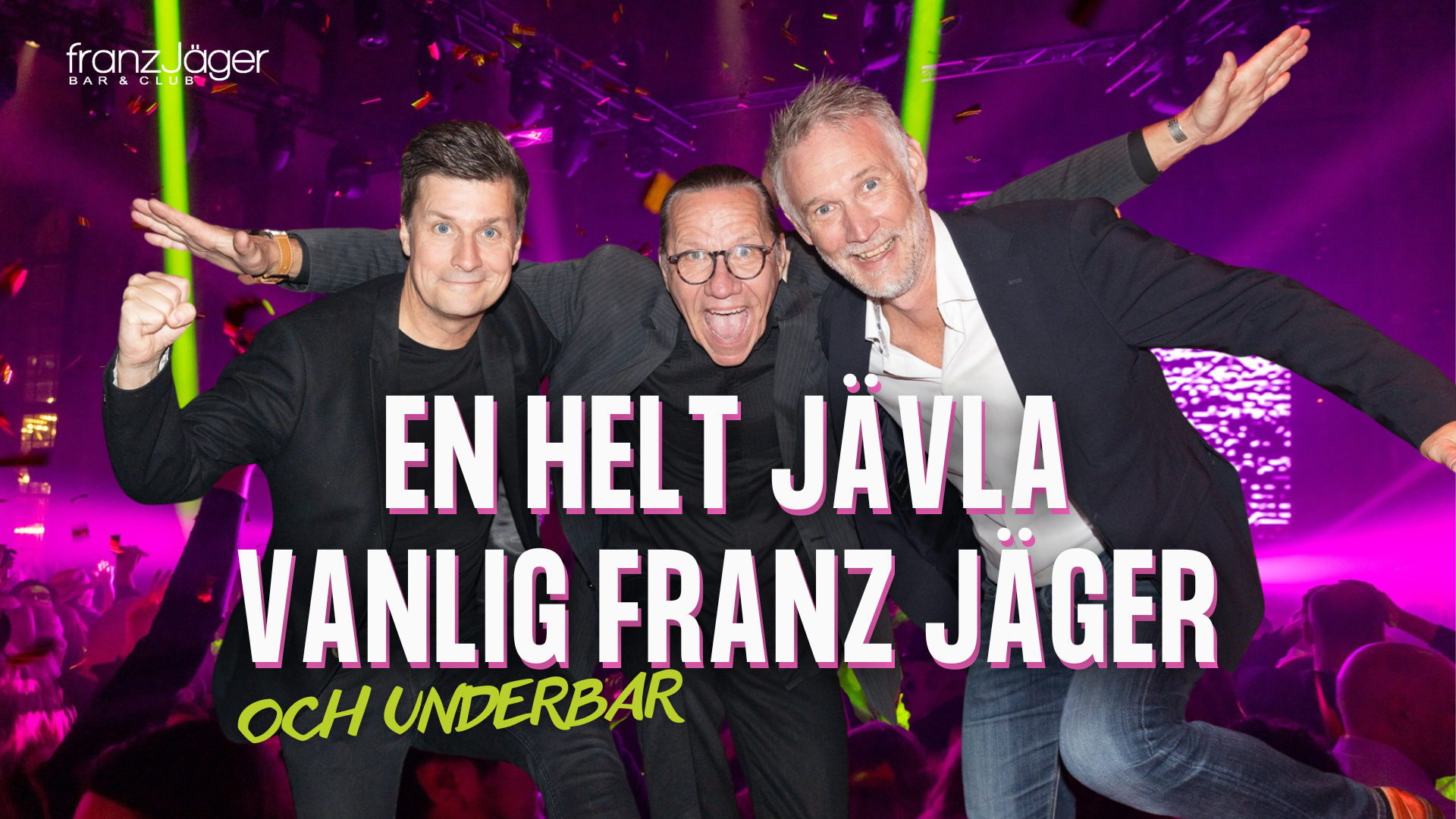 En helt jävla vanlig och underbar Franz Jäger - Louis De Geer
